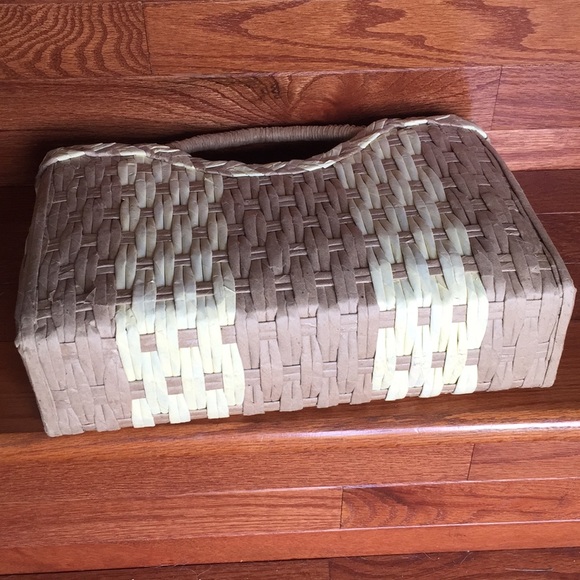 Bags | Woven Clutch | Poshmark